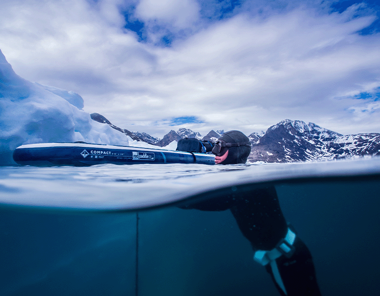 Freediving and Paddleboarding in Iceland & Greenland