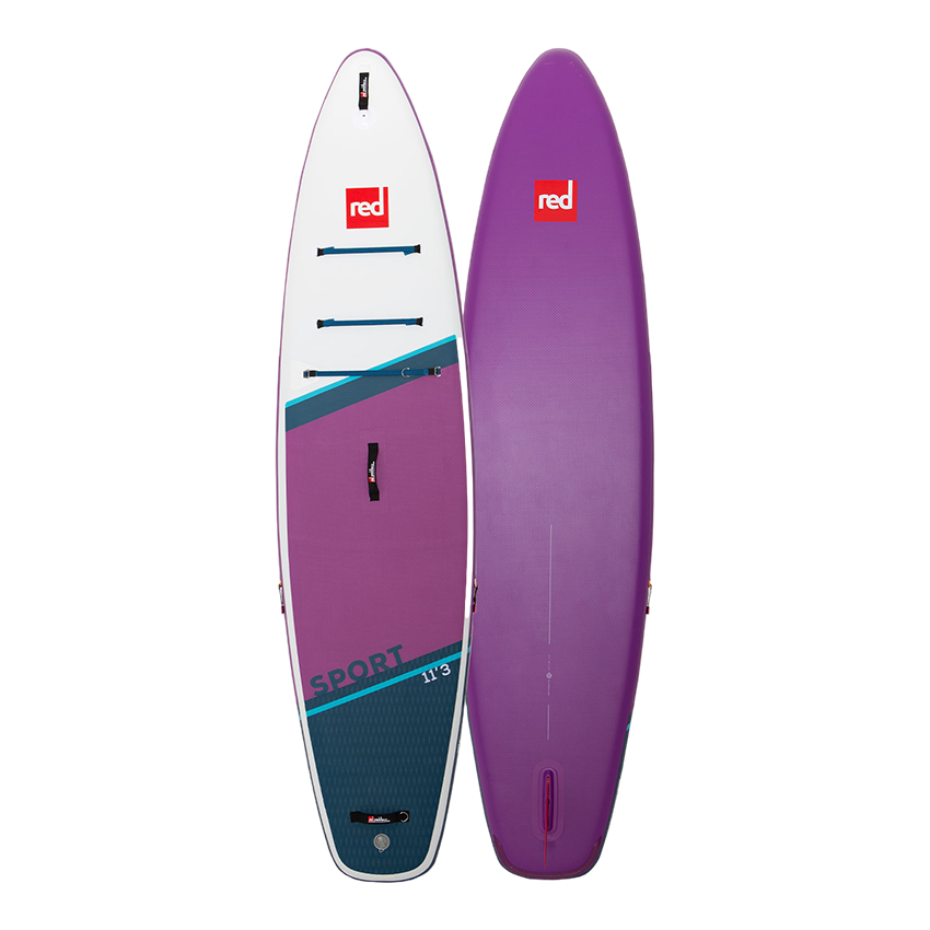 Red Equipment USA | 11’3″ Sport Purple Racing SUP Board Package