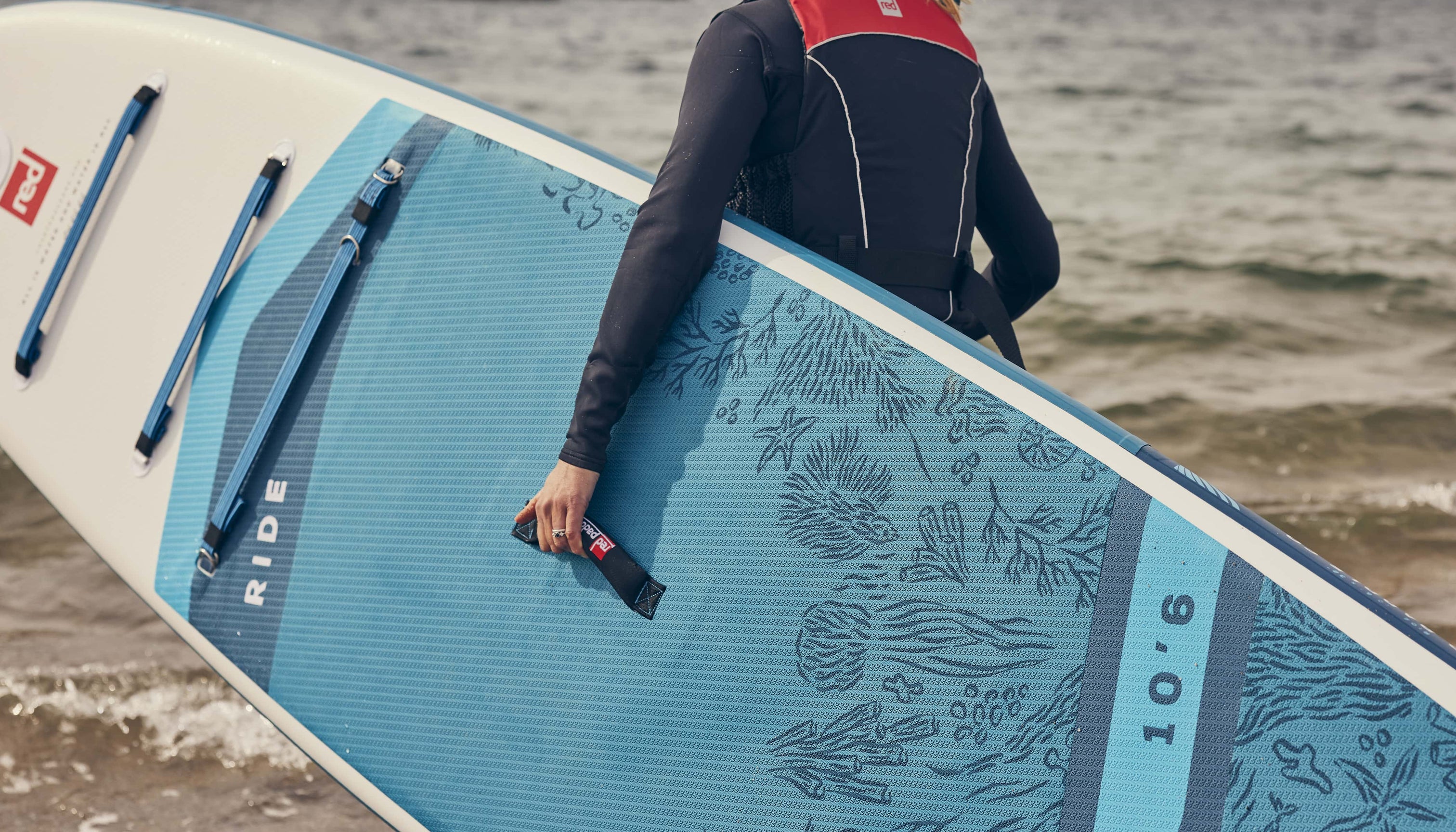 Red Paddle Co 10'6" Ride Limited Edition MSL iSUP Bundle – Red ...