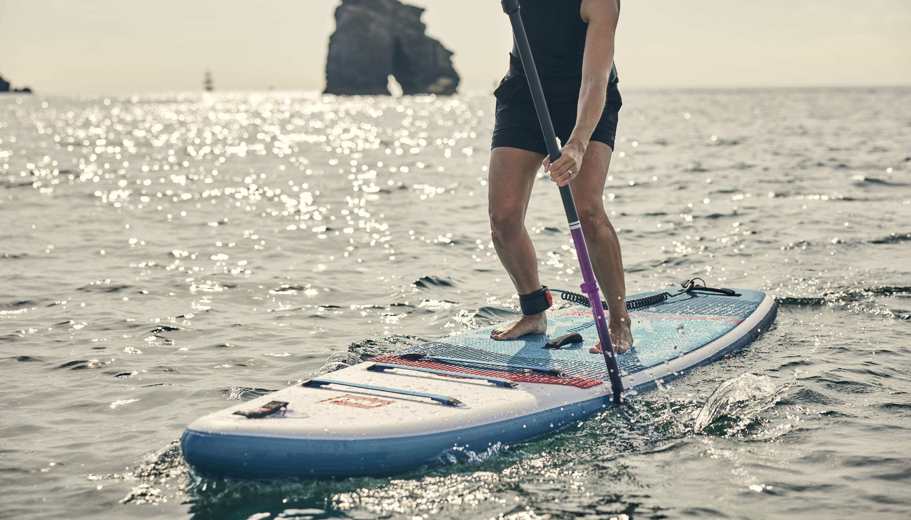 Red Paddle Co | 11'0" Sport MSL Inflatable Paddle Board Package – Red ...